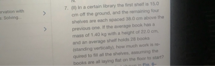 Solved IN 7. (I) In a certain library the first shelf is | Chegg.com