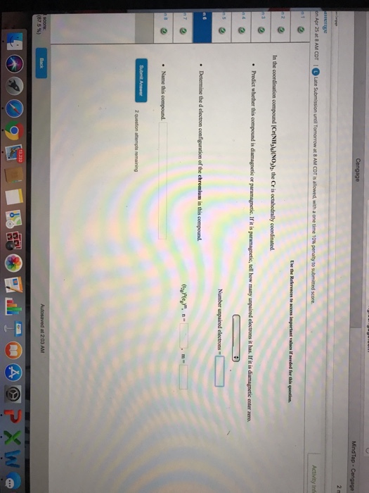 Solved at 2:03 AM | Chegg.com