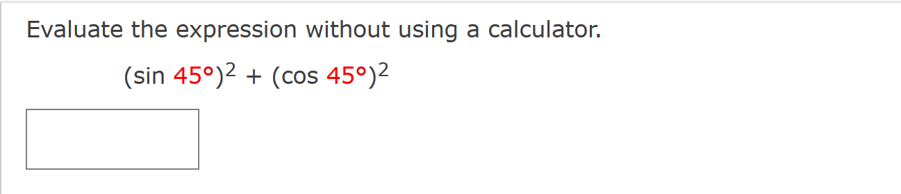 Solved Evaluate the expression without using a calculator. | Chegg.com