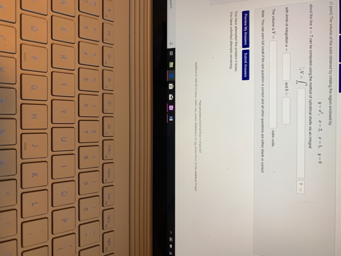Solved and b Note You have unlimited attempts remaining 2 | Chegg.com