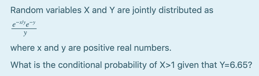 Solved Random variables X and Y are jointly distributed as | Chegg.com