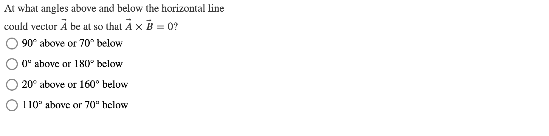 Solved The figure shows three vectors. Vector A has a length | Chegg.com