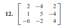 Solved Find an LU factorization of the matrices in Exercises | Chegg.com