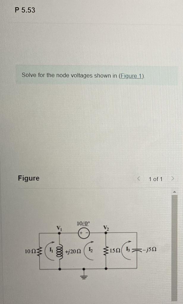 Solved Solve for the node voltages shown in (Figure 1). | Chegg.com Solved Solve for the node voltages shown in (Figure 1). | Chegg.com