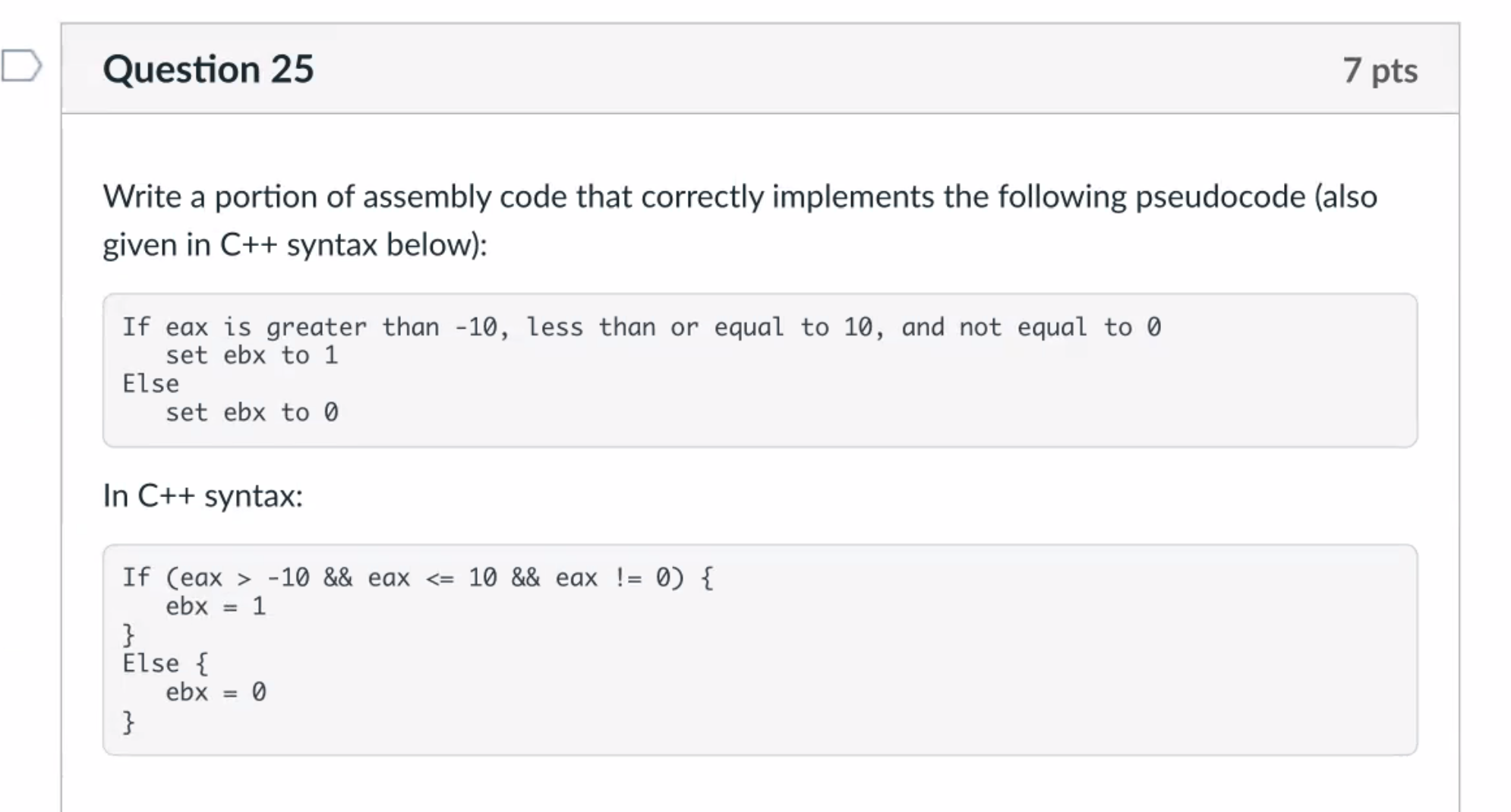Solved Please answer this question in MASM Assembly | Chegg.com Solved Please answer this question in MASM Assembly | Chegg.com