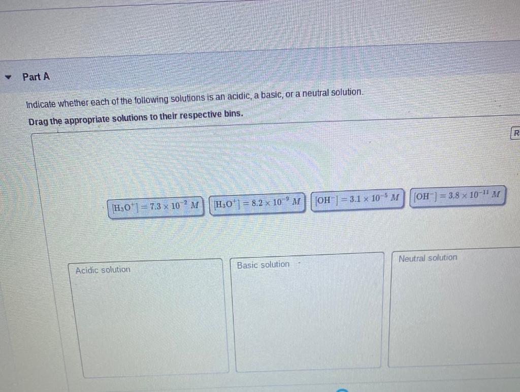 Solved Indicate whether each of the following solutions is | Chegg.com