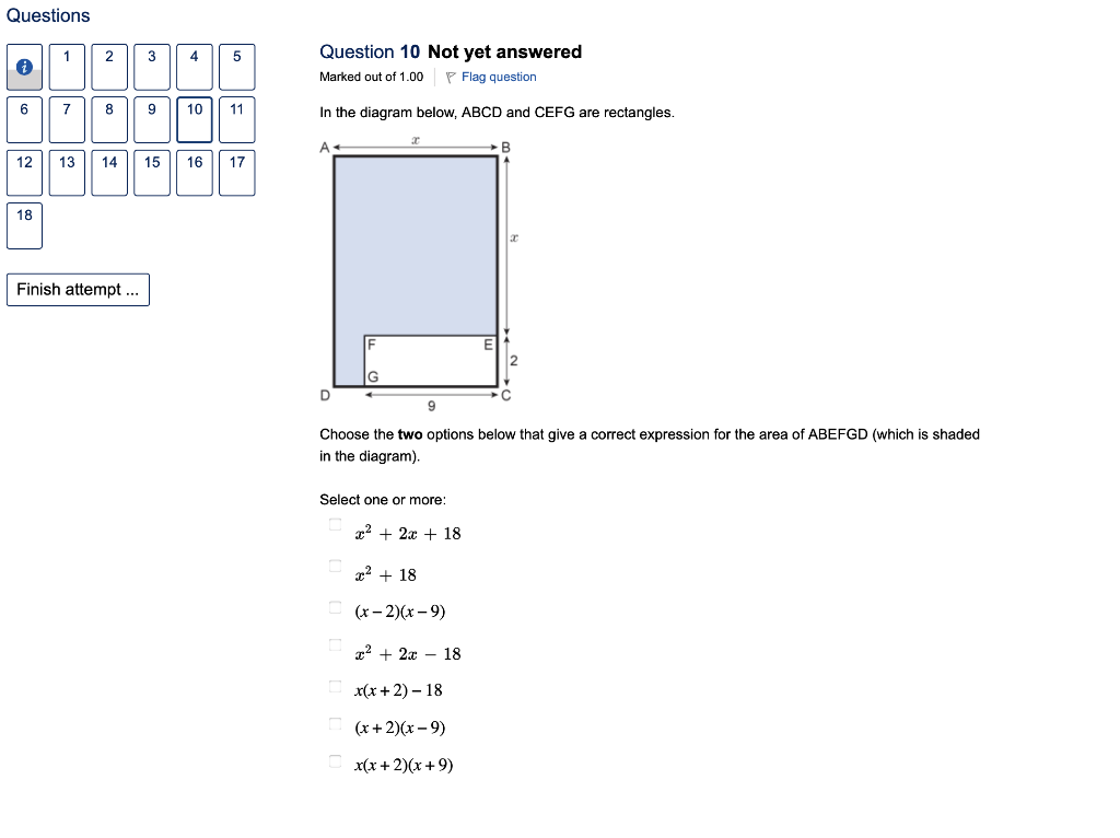Solved Questions Question 10 Not yet answered | Chegg.com