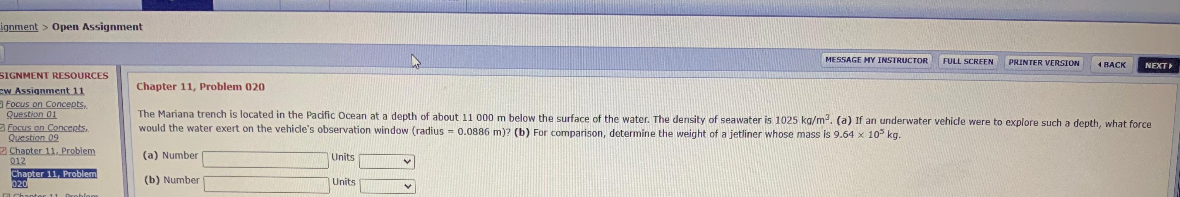 Solved ignment > Open Assignment w MESSAGE MY INSTRUCTOR | Chegg.com