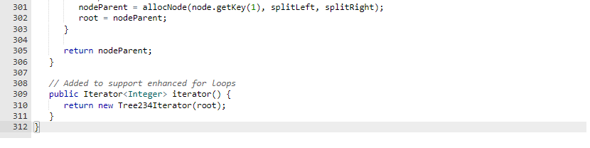 8.37 LAB: Iterable 2-3-4 tree In this lab, the | Chegg.com