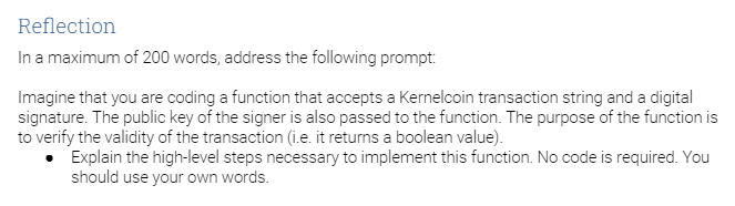 Solved Reflection In a maximum of 200 words, address the | Chegg.com
