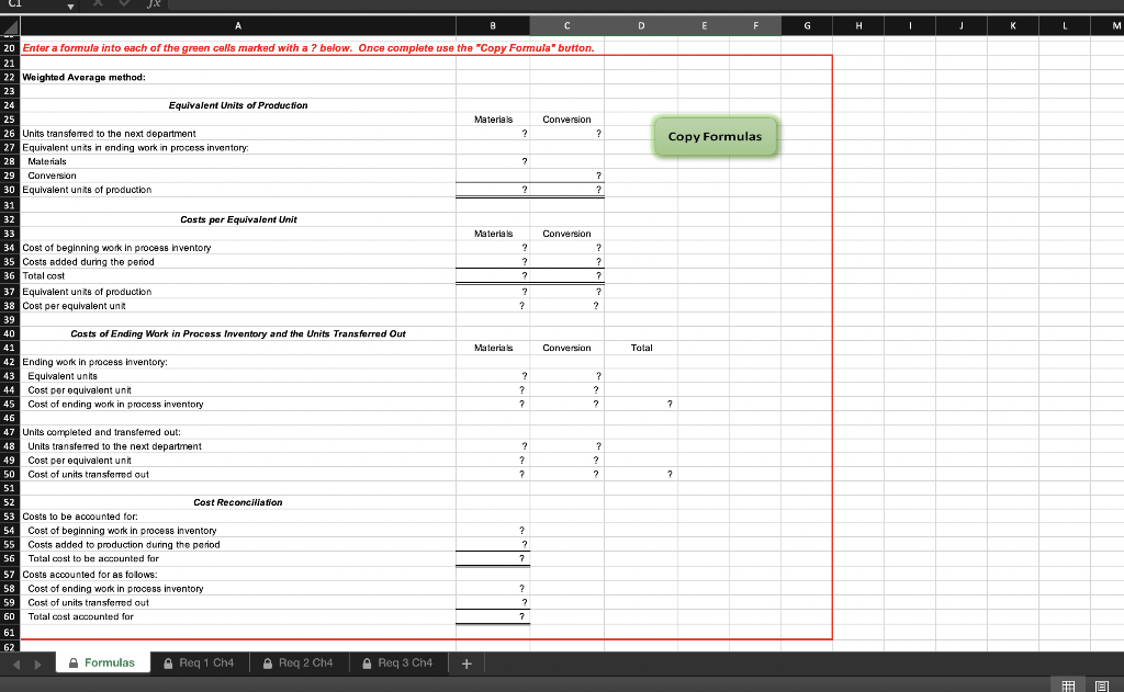 Solved А B Nam 200 55% 30% 1 Chapter 4: Applying Excel 2 3 | Chegg.com