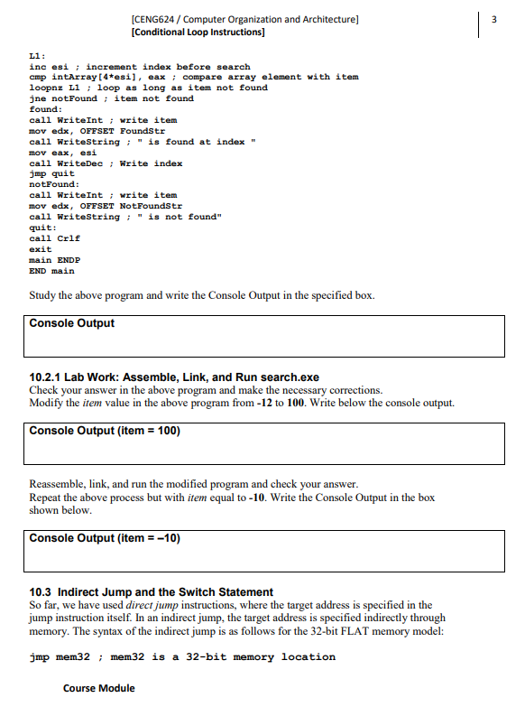 Solved [CENG624 / Computer Organization and Architecture] | Chegg.com