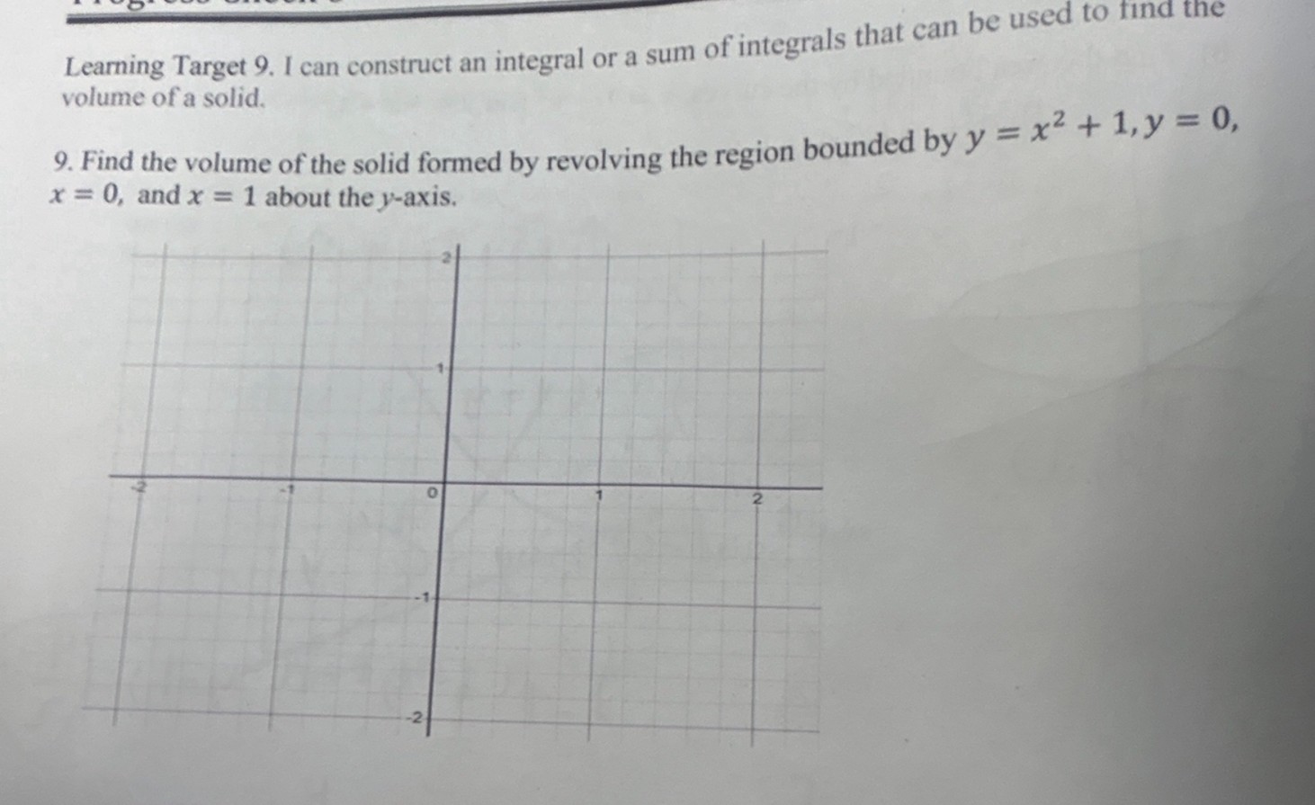 Solved I can construct an integral or a sum of integrals | Chegg.com