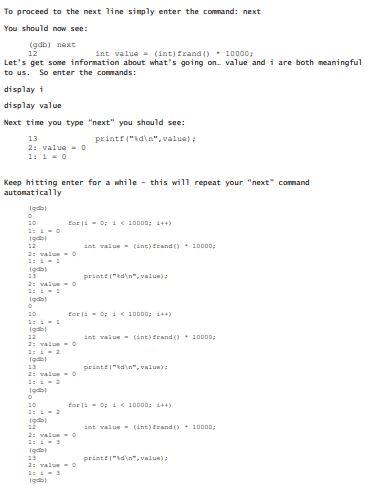 1 - Getting used to Unix/Linux, C/C++ compiler | Chegg.com