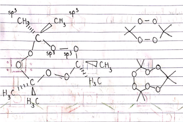 Solved Is Acetone peroxide polar or non-polar. Explain using | Chegg.com