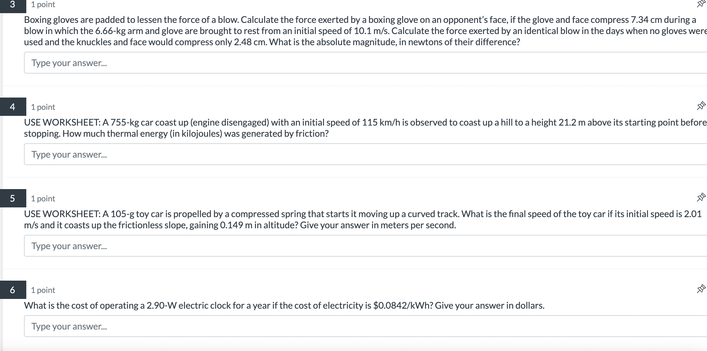 Solved Boxing gloves are padded to lessen the force of a | Chegg.com