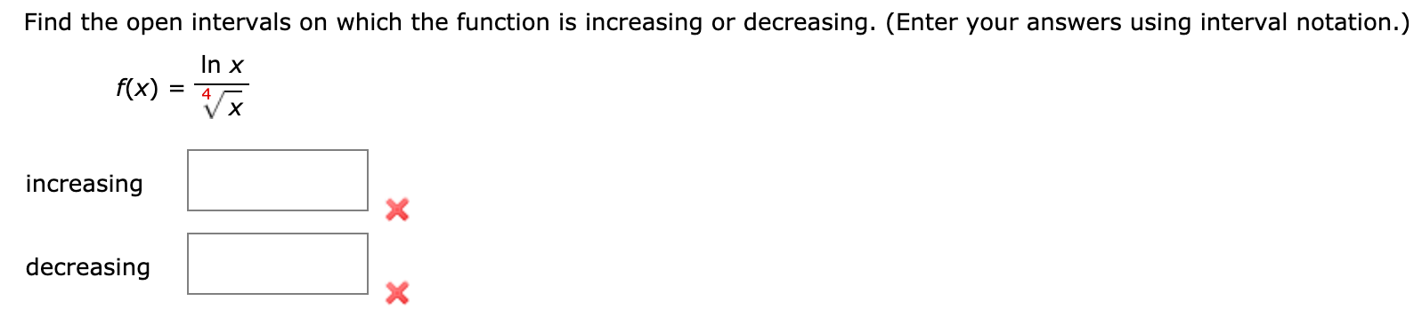 Solved Find the open intervals on which the function is | Chegg.com