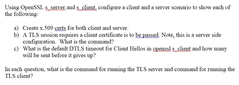 Could you please provide commands step by step | Chegg.com