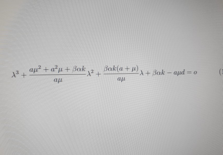 Solved I want to use Routh-Hurwitz criterion for stability | Chegg.com