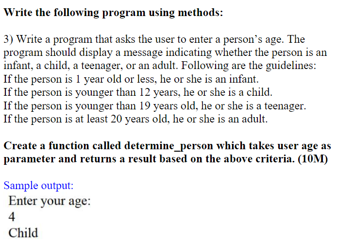 Solved Write this program in JAVA. Write a program using | Chegg.com