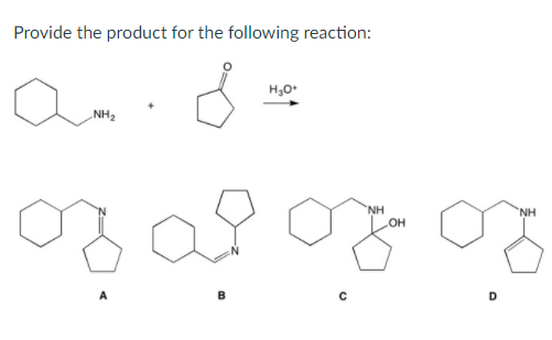 Solved Provide the product for the following reaction: H,0 | Chegg.com