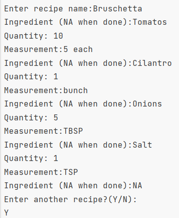 Solved Modify the Ingredient Class - Update Ingredient to | Chegg.com