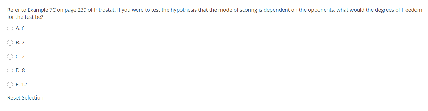 Solved Example 7C: An analysis of the tries, penalty goals | Chegg.com
