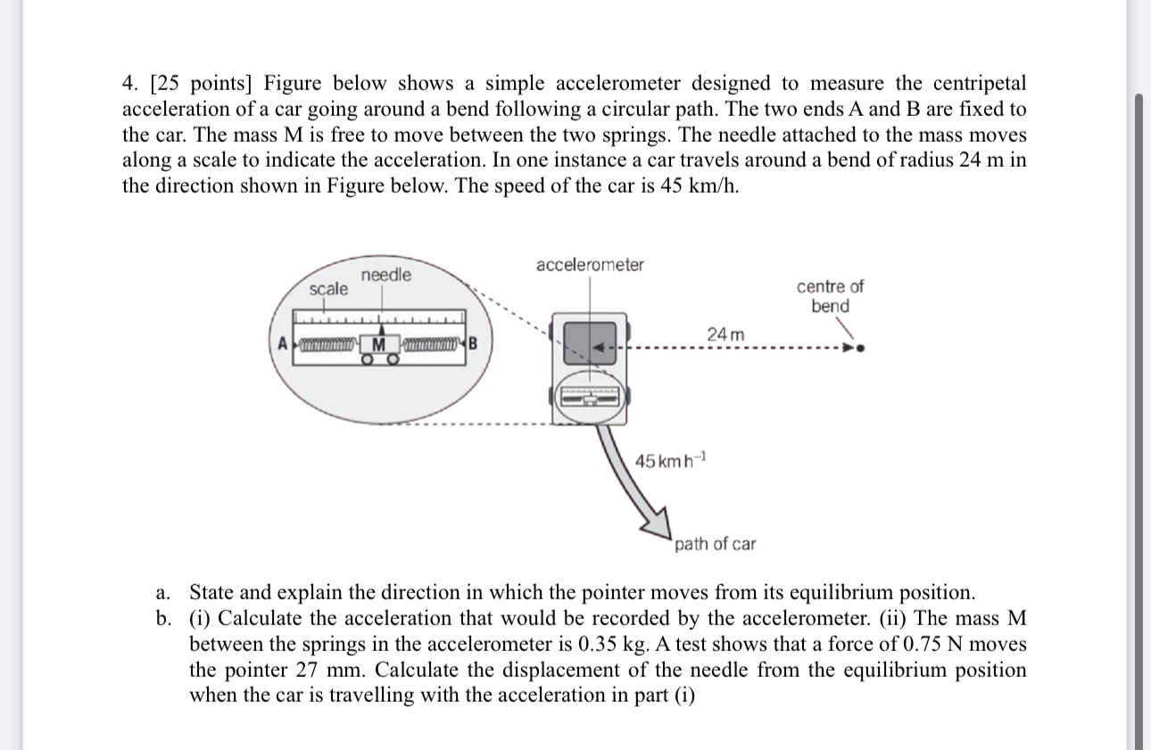Solved 4. [25 ﻿points] ﻿Figure below shows a simple | Chegg.com