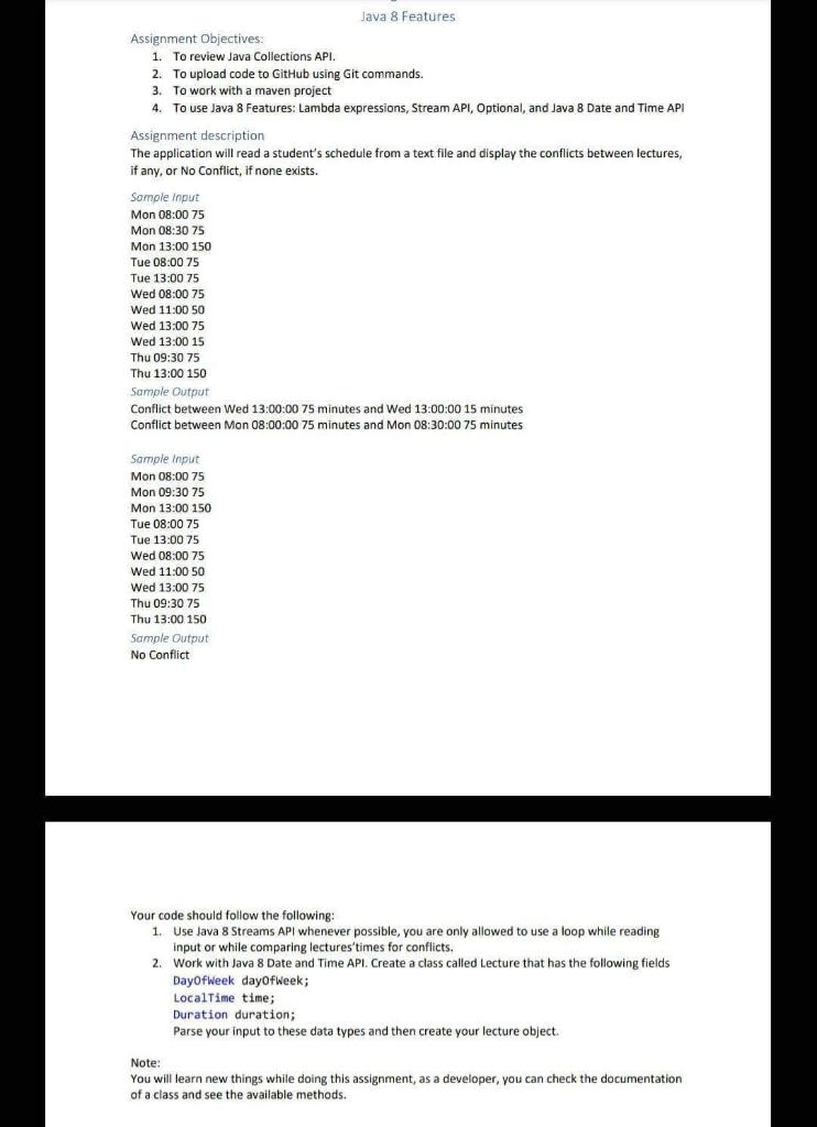 Solved Assignment Objectives 1 To Review Java Collections 