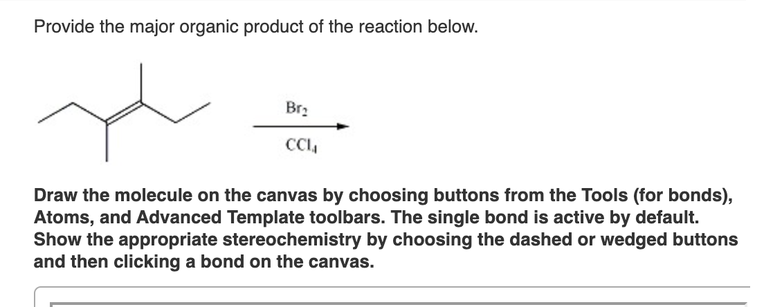 [Solved]: Provide the major organic product of the reaction