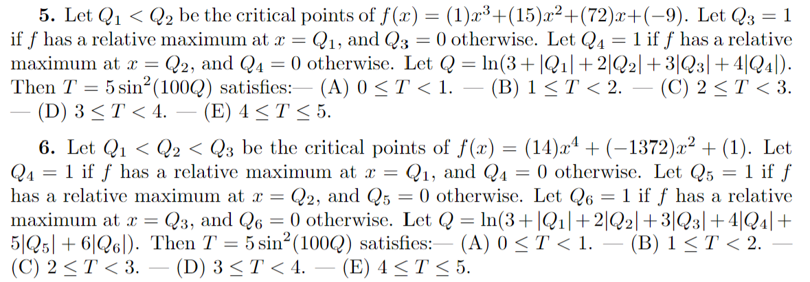 Solved 5. Let Q1 | Chegg.com
