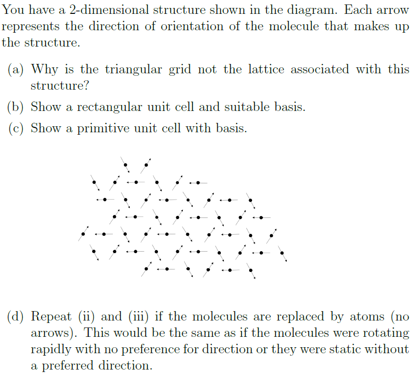 Solved You have a 2-dimensional structure shown in the | Chegg.com