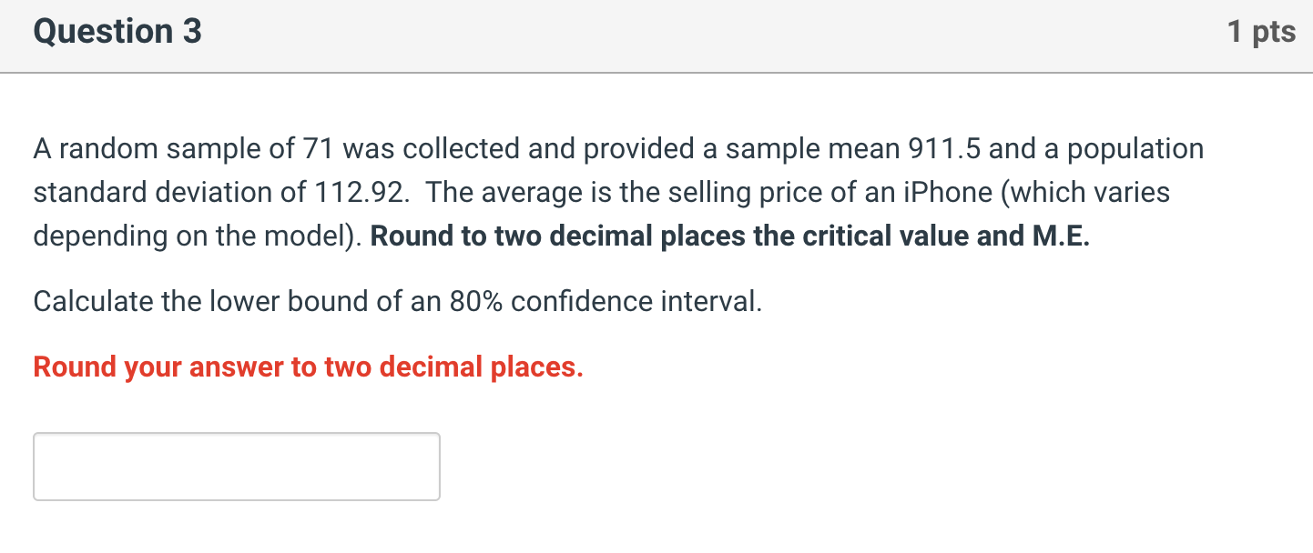 Solved We estimate (calculate) a confidence interval by | Chegg.com