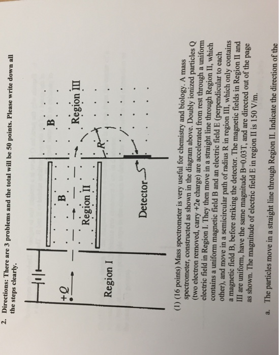 Solved 2. 2. Directions: There are 3 problems and the total | Chegg.com