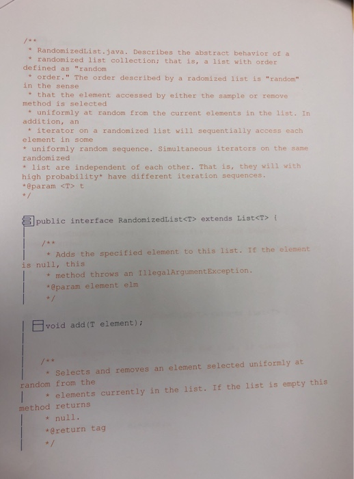 Solved Create two different classes, the first one | Chegg.com