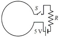 Solved The figure shows a circular, conducting loop that is | Chegg.com