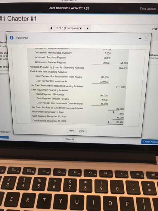 Homework Week 1 Chapter 1 Score 0 Of E16 26