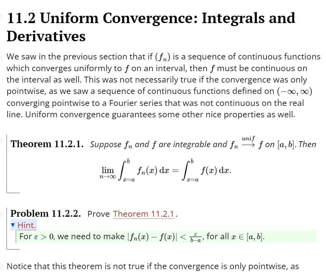 Solved Real math analysis, I need help with problem | Chegg.com