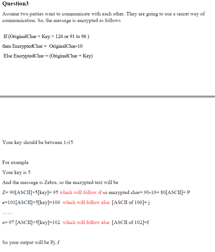 Solved Question3 Assume two parties want to communicate with | Chegg.com Solved Question3 Assume two parties want to communicate with | Chegg.com