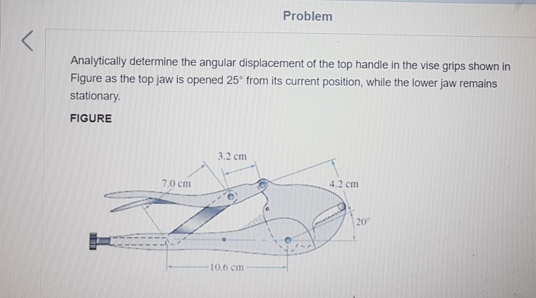 Solved Problem Analytically determine the angular | Chegg.com