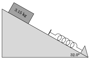 Solved The block in the figure below is released from rest. | Chegg.com