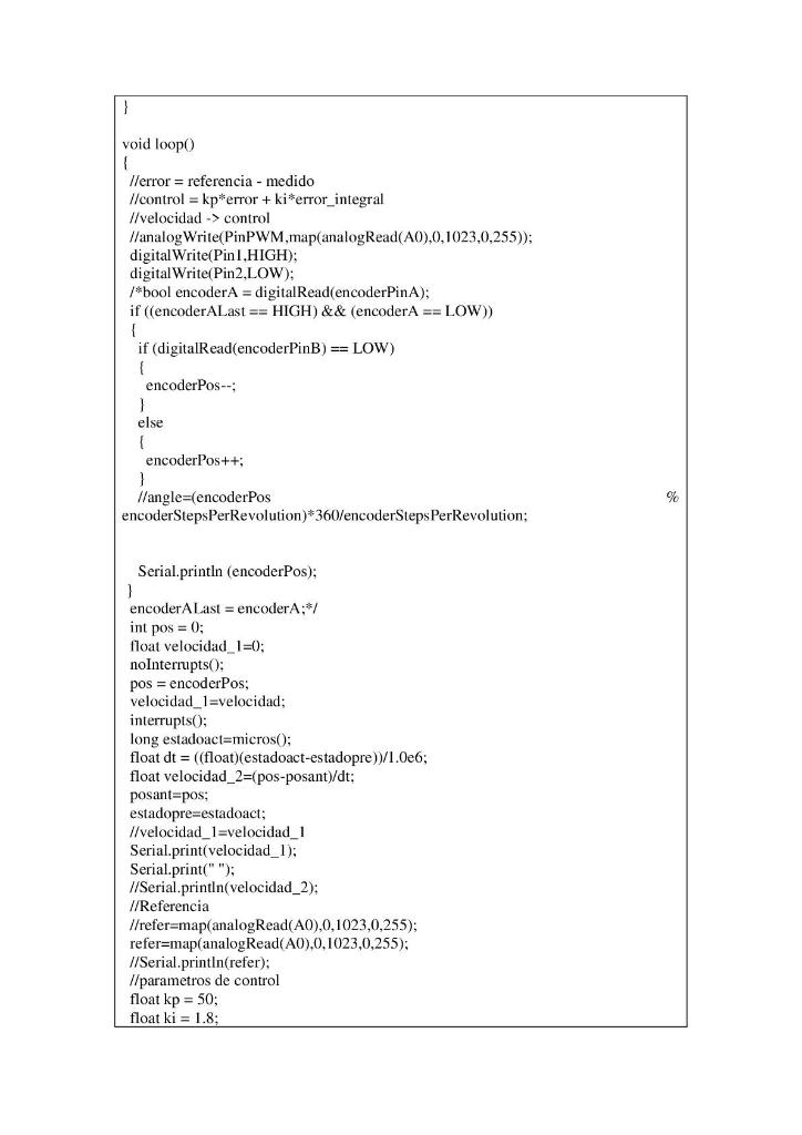 Solved Develop in Arduino one with PID programming a circuit | Chegg.com