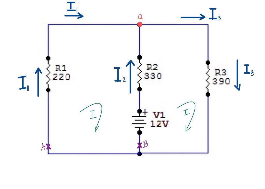 Solved Need help calculated I1+I2=I3 and espically Loop I | Chegg.com