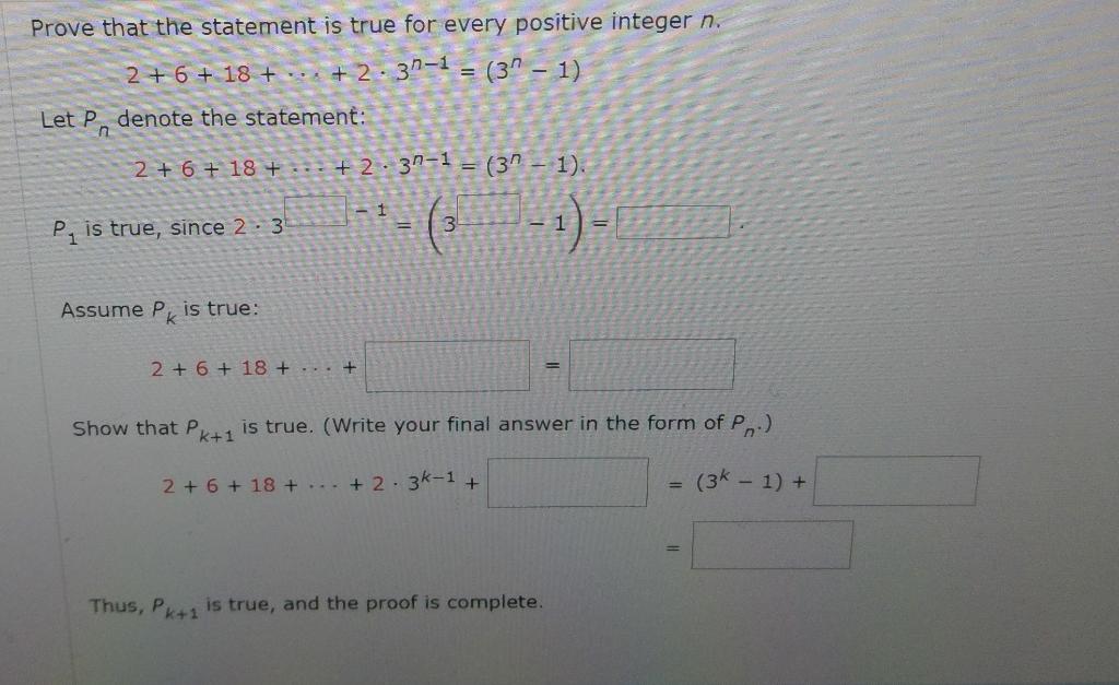 Solved Prove that the statement is true for every positive | Chegg.com