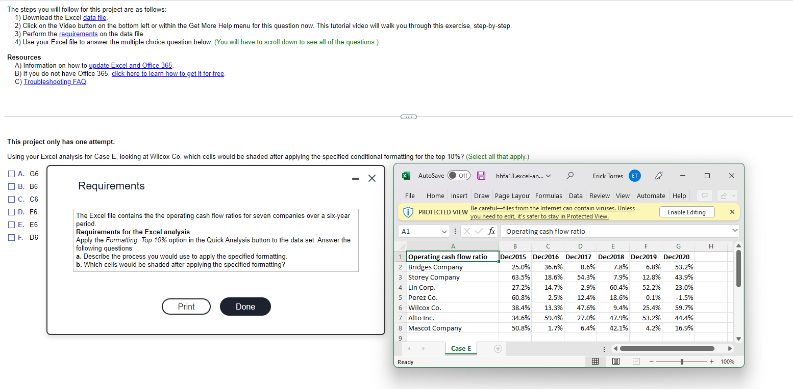 The steps you will follow for this project are as | Chegg.com