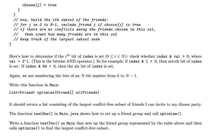 Solved You have ten friends. Some of them have conflicts | Chegg.com