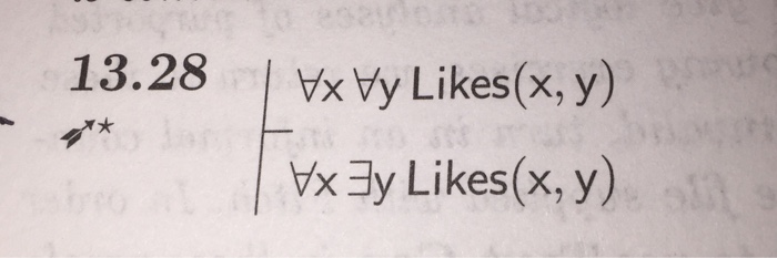 Solved For each of the following, use Fitch to give a formal | Chegg.com