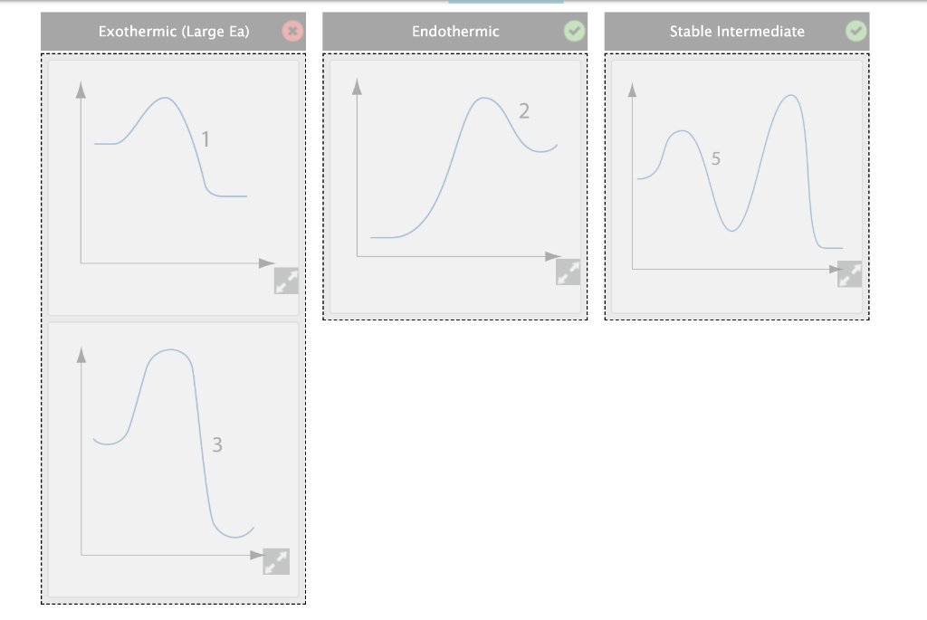 Solved Match the energy profiles to the appropriate | Chegg.com