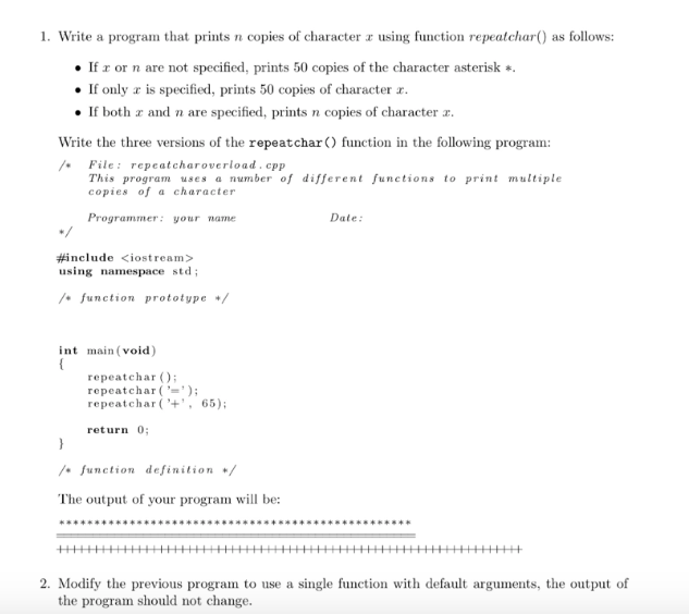 Solved C Please Only Q 11 Write A Program That Prints