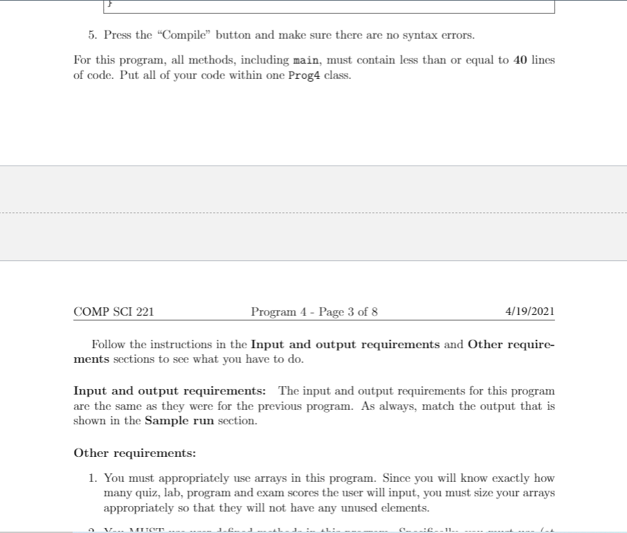 Solved Introduction:For this program, you will re-do the | Chegg.com